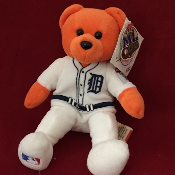 Toys | Team Beans Ml Bean Bears Authentic Detroit Tiger | Poshmark